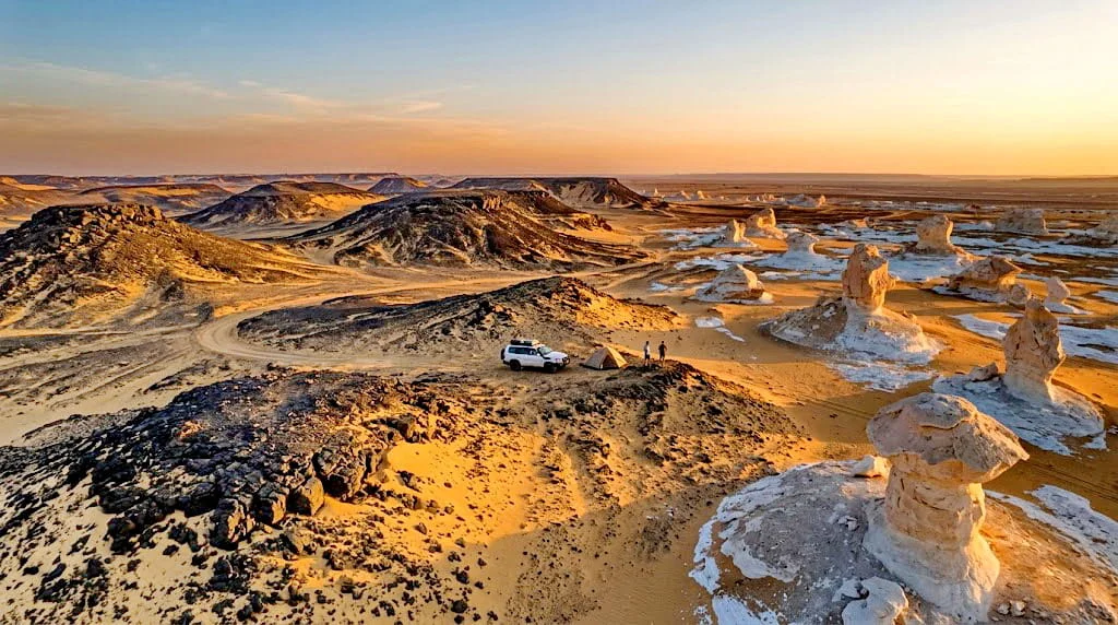 The Geology of the Black and White Deserts: A Complete Guide